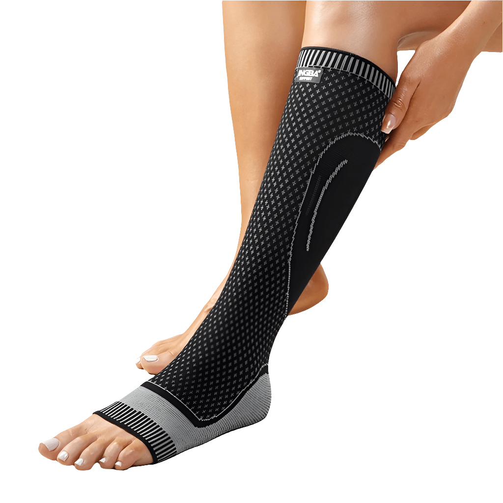 3D Compression Foot & Calf Sleeve for Heel Pain Relief – Brace & Belts
